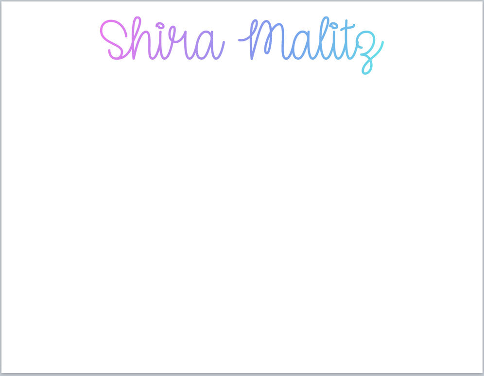 Notecards and Notepads – A Wink and A Nod